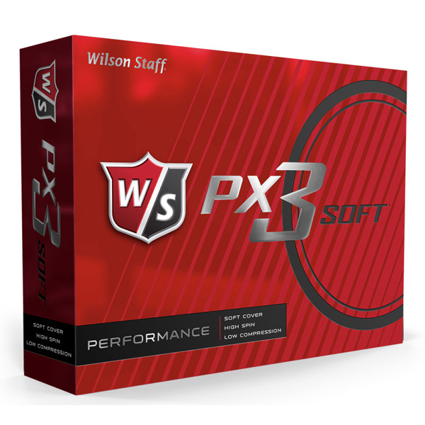 Wilson PX3 Soft Golf Balls (12 Balls) - Golfonline