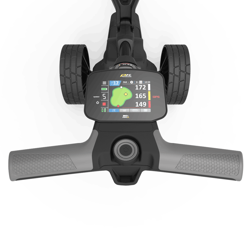 Powakaddy RX1 GPS Remote Electric Trolley with XL Plus Lithium Battery