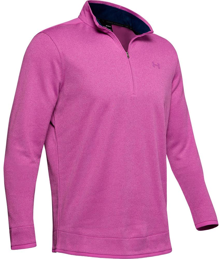 Under Armour Mens Sweater Fleece Half Zip Pullover Golfonline
