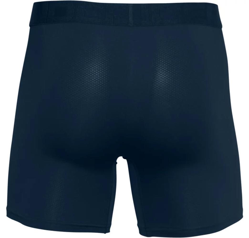 Under Armour Mens Tech Mesh 6 Inch Boxer Jock (2 Pack) - Golfonline