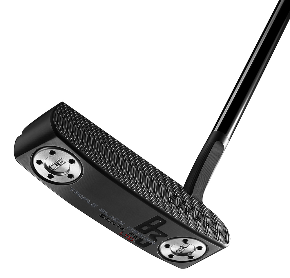 Limited Edition - Scotty Cameron B3 Triple Black Design Santa Fe Putter