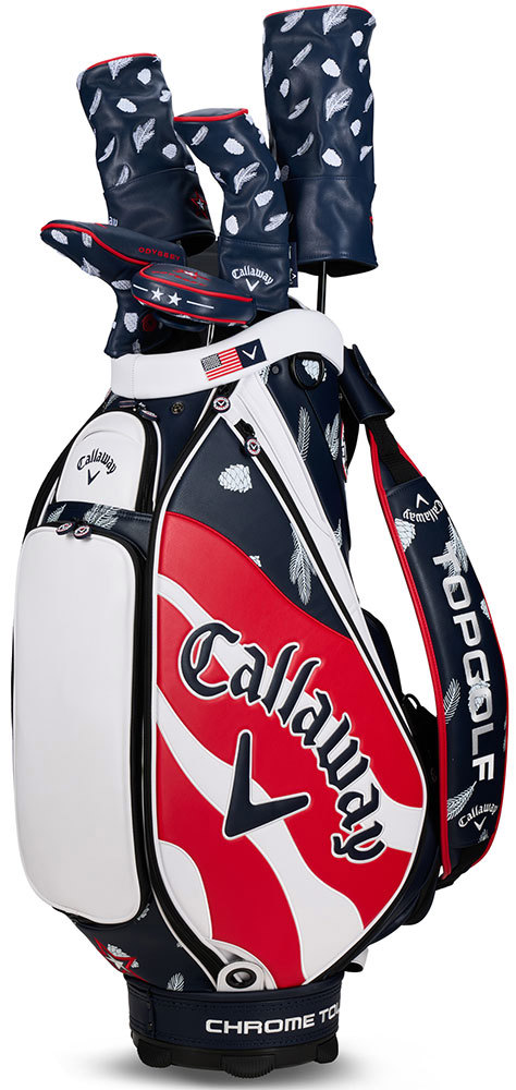 Limited Edition - Callaway June Major Tour Staff Bag and Headcovers Set