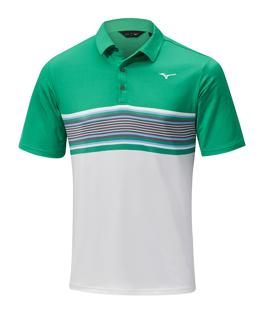 Mizuno Mens Quick Dry Oceanic Polo Shirt - Golfonline