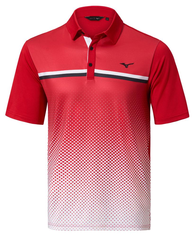 Mizuno Mens Quick Dry Elite Gradient Polo Shirt - Golfonline