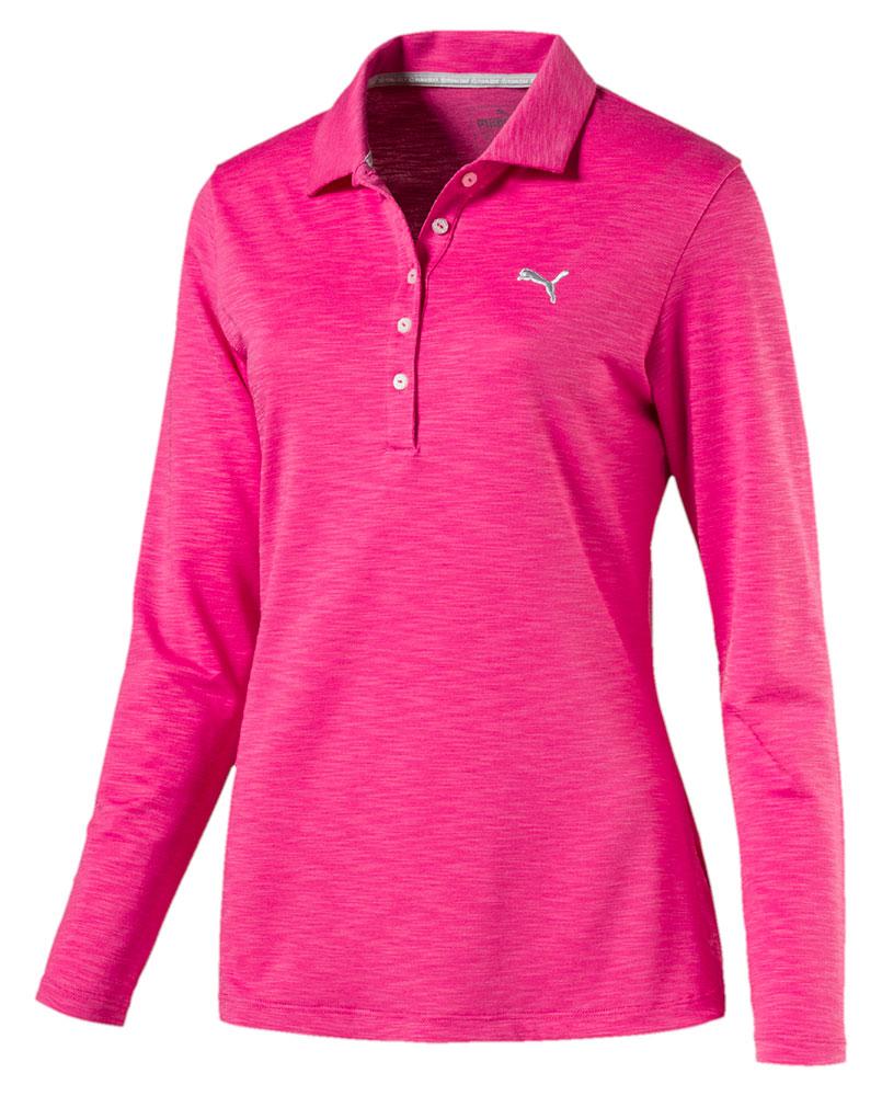 Puma Golf Ladies Long Sleeve Polo Shirts Golfonline