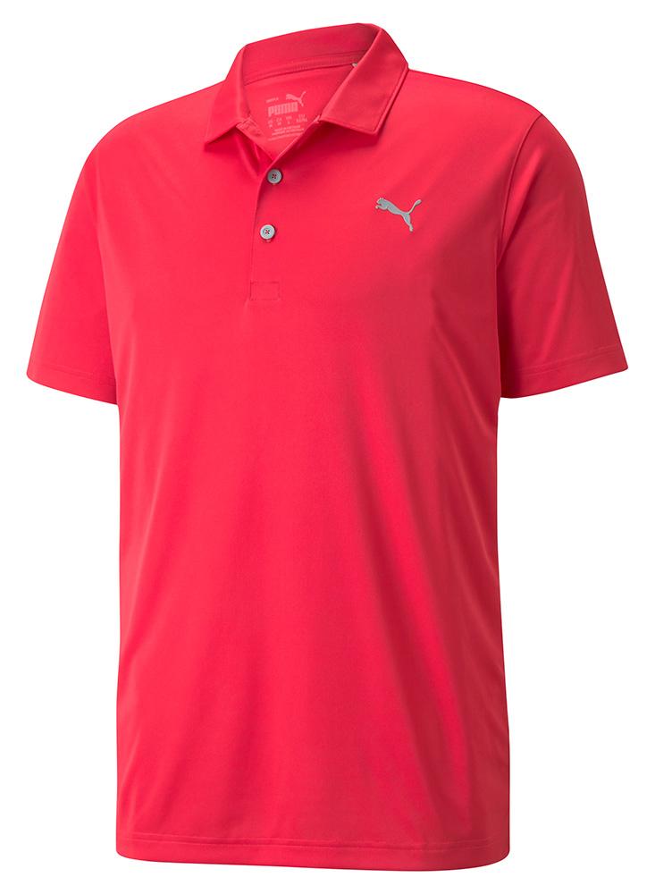Puma Mens Rotation Solid Polo Shirt - Golfonline