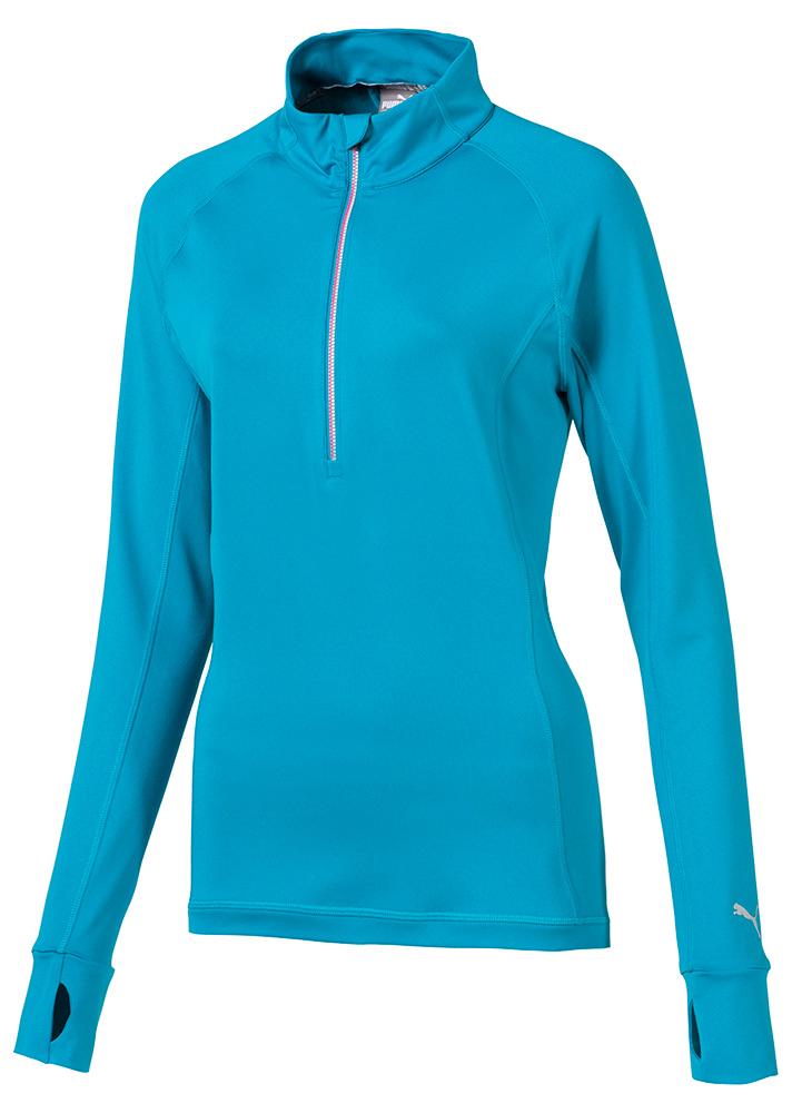 Puma Ladies Rotation Quarter Zip Pullover - Golfonline