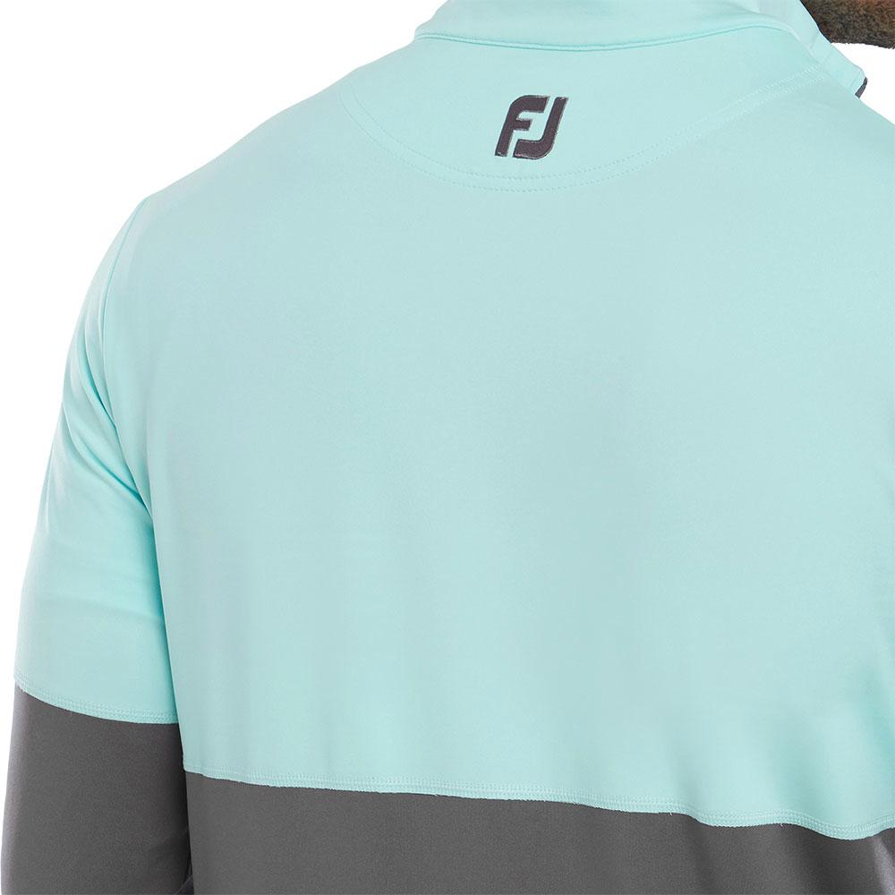 FootJoy Mens Colour Block Midlayer HZ Pullover - Golfonline