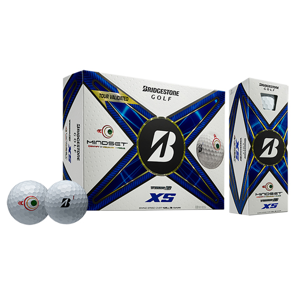 Bridgestone Tour B XS Mindset Golf Balls (12 Balls) 2024 - Golfonline