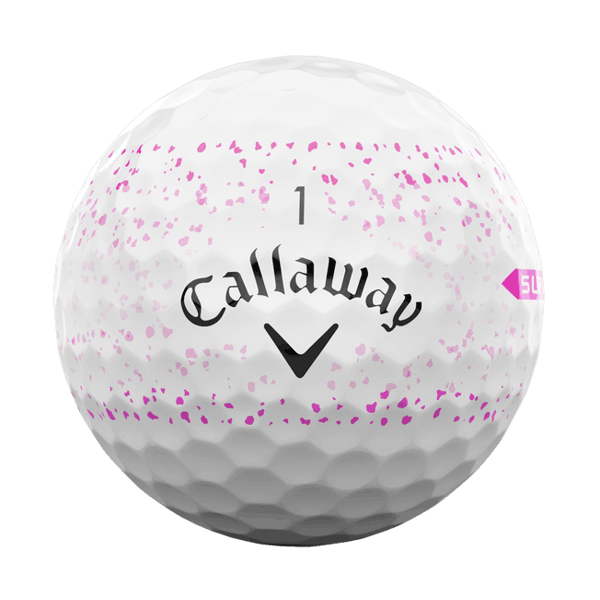 Callaway Supersoft Splatter 360 Pink Golf Balls (12 Balls)