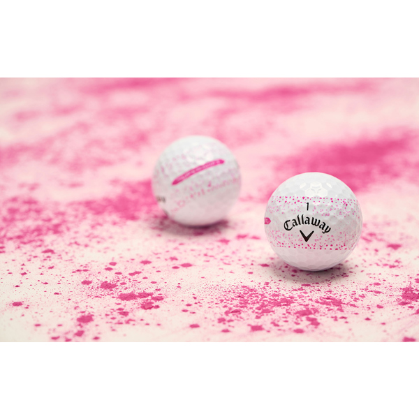 Callaway Supersoft Splatter 360 Pink Golf Balls (12 Balls)