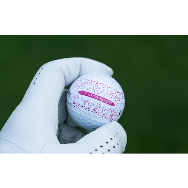 Callaway Supersoft Splatter 360 Pink Golf Balls (12 Balls)