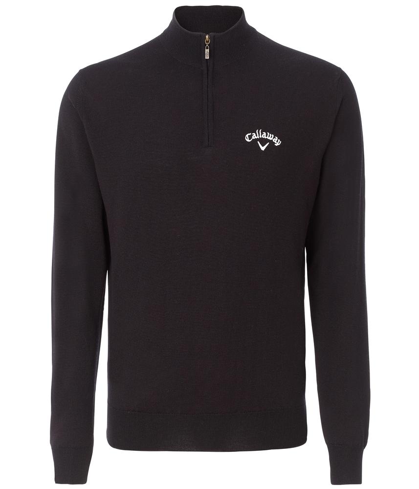 Callaway Mens Merino 1/4 Zip Golf Sweater 2014