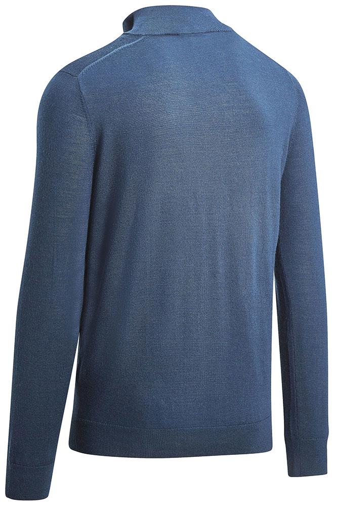 Callaway Mens Blended Merino Quarter Zip Sweater - Golfonline