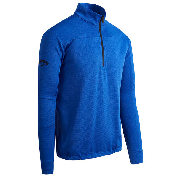 Callaway Mens Waffle Quarter Zip Mid Layer Top - Golfonline