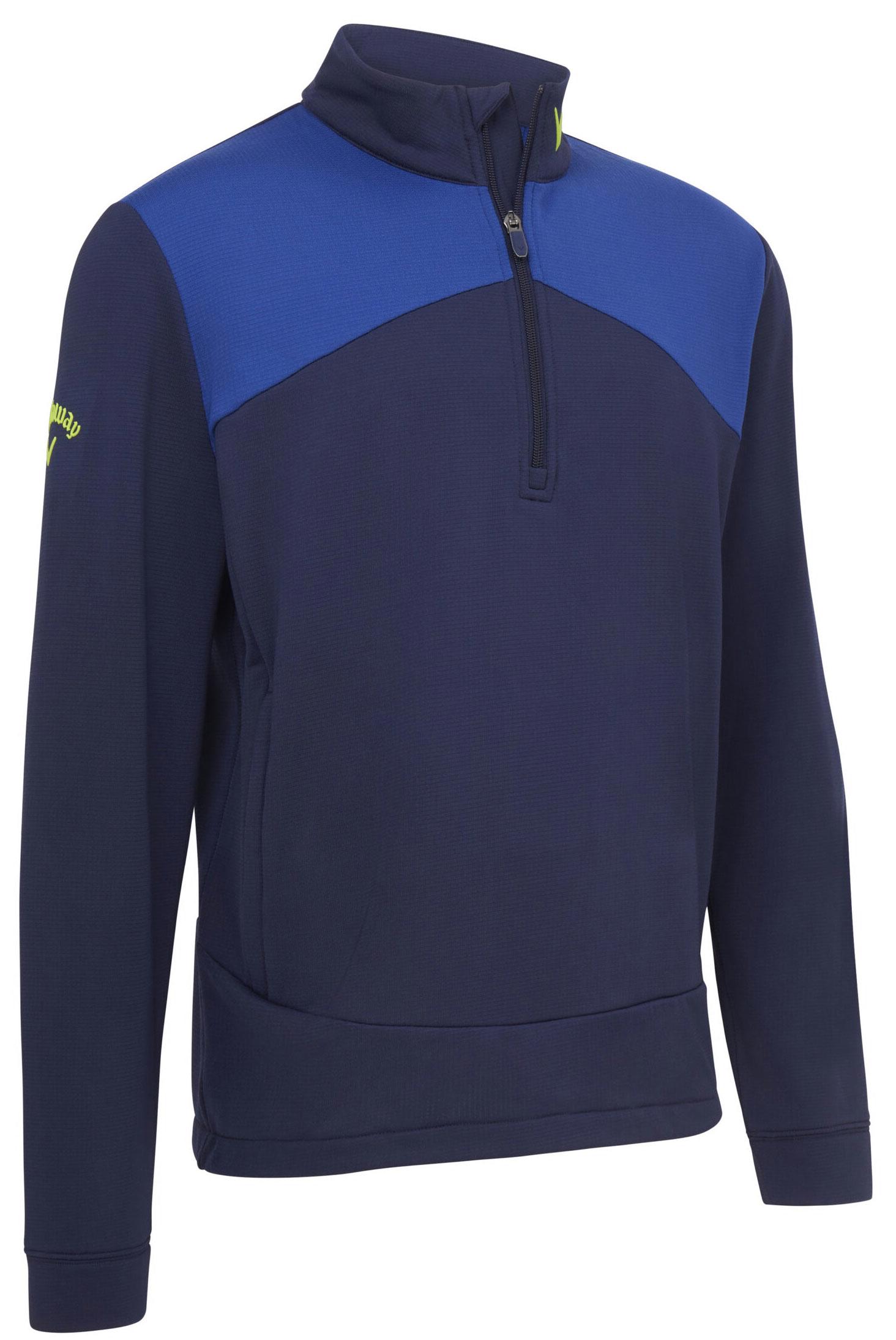 Callaway Mens High Gauge Aquapel Fleece Pullover - Golfonline