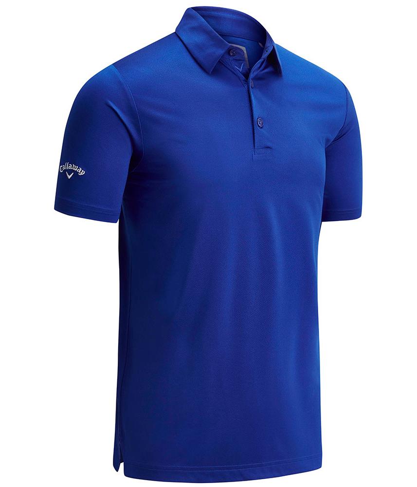 Callaway Mens SwingTech Solid Polo Shirt - Golfonline
