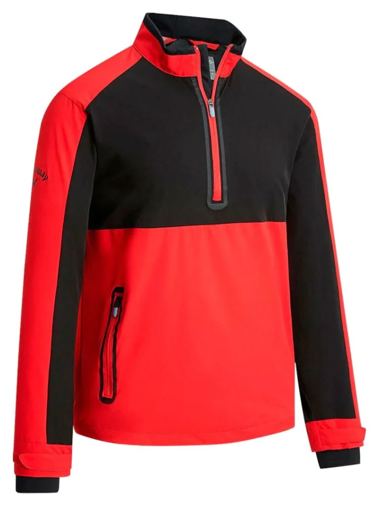 Callaway Mens Long Sleeve Quarter Zip WindShirt - Golfonline