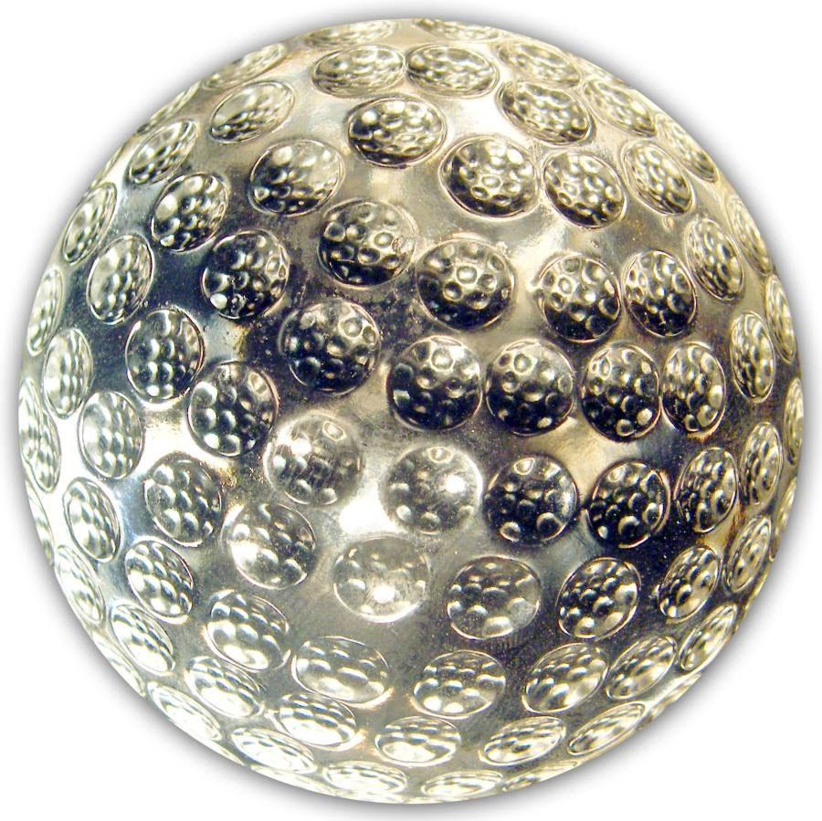 Crystal Golf Ball Paper Weight - Golfonline