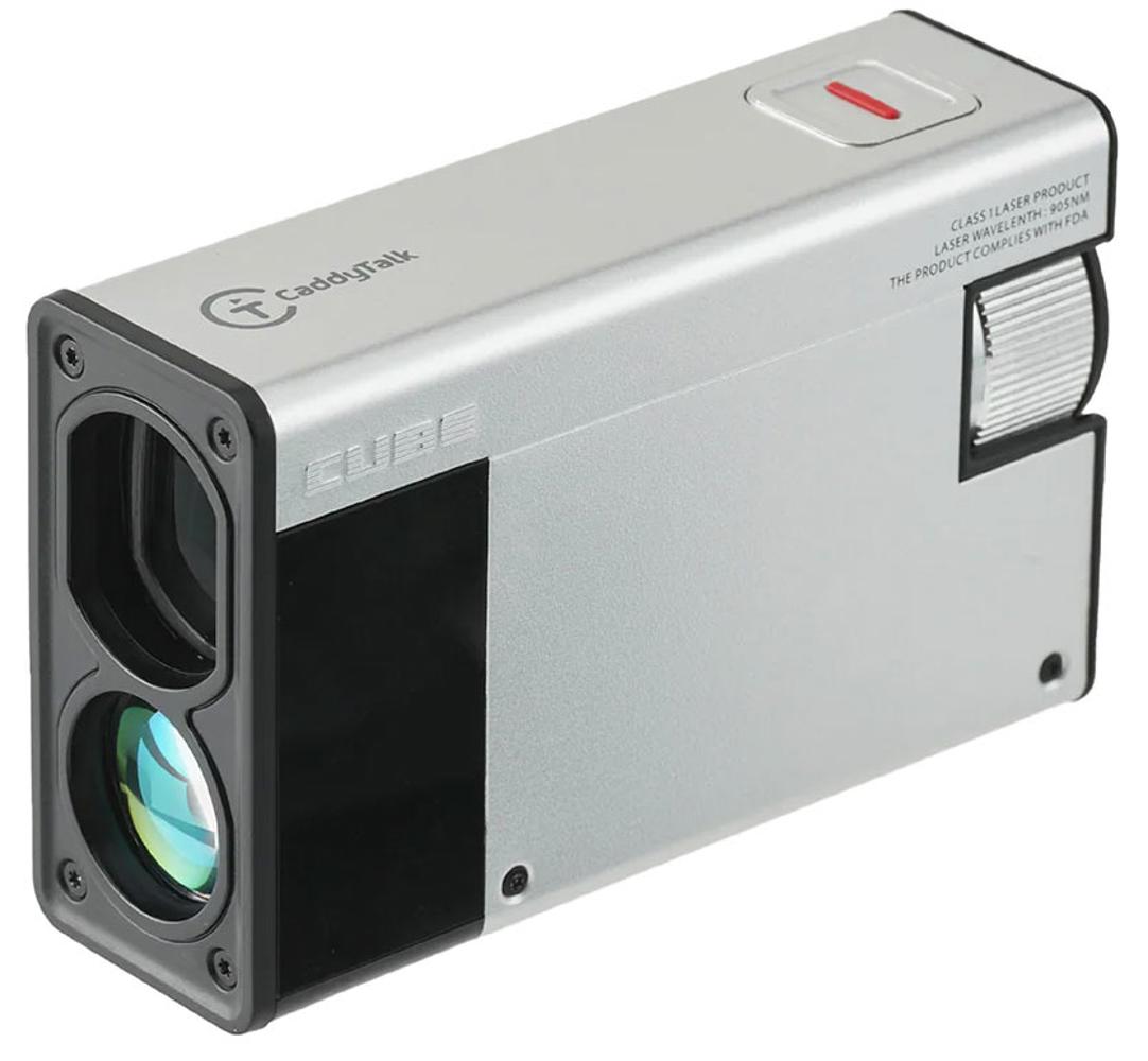 CaddyTalk Cube Laser Rangefinder With Carry Pouch - Golfonline