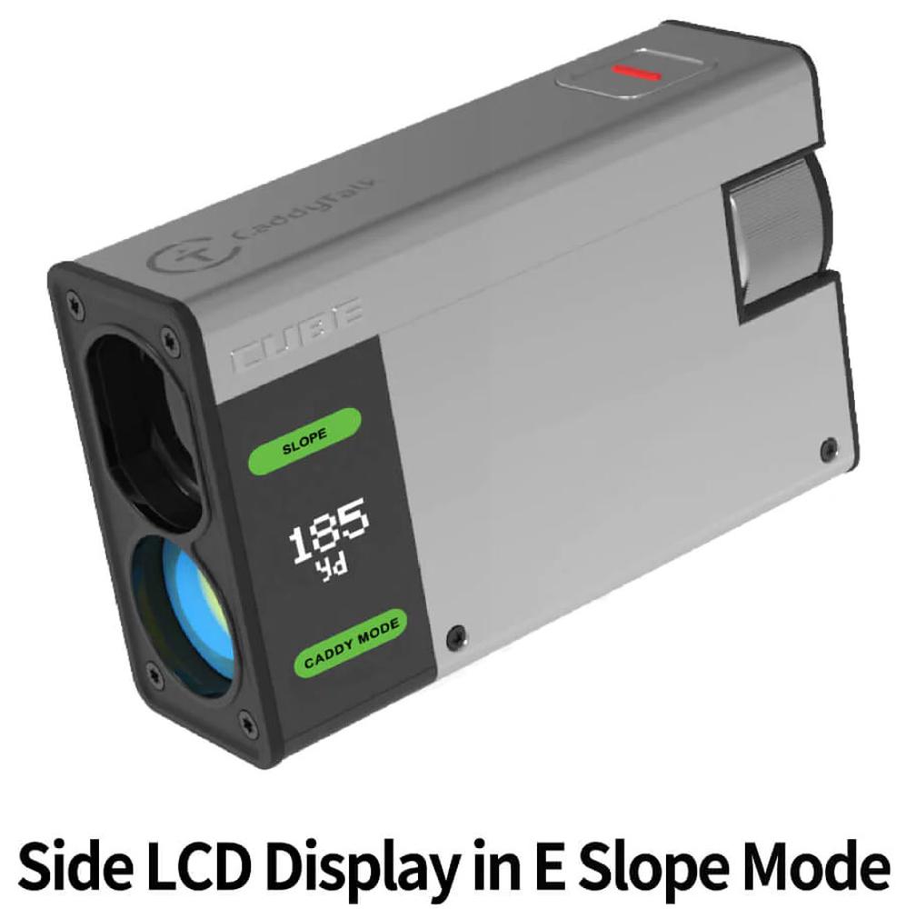 CaddyTalk Cube Laser Rangefinder With Carry Pouch - Golfonline