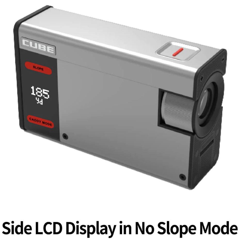 CaddyTalk Cube Laser Rangefinder With Carry Pouch - Golfonline