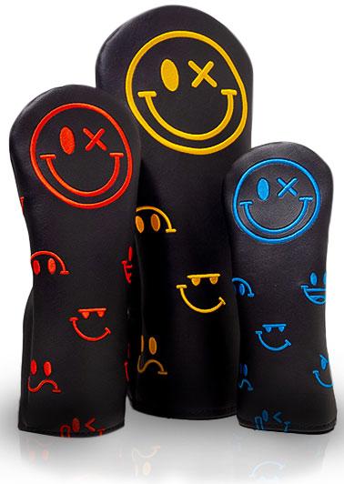 Smiley World Dead Aim Dudes Headcover Set Golfonline