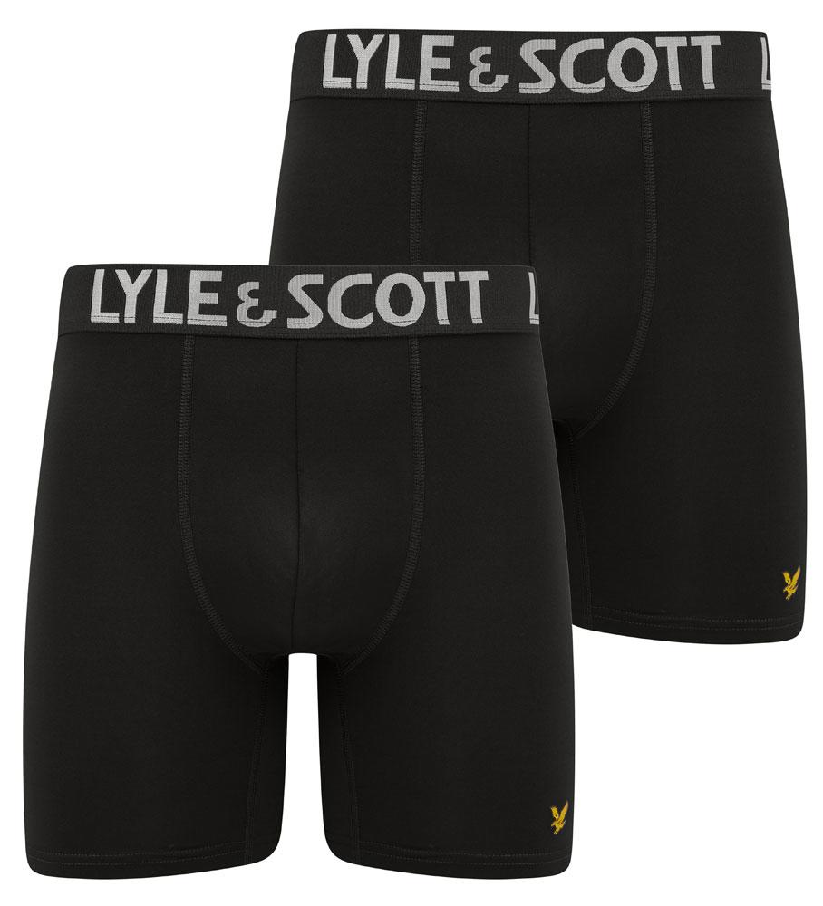 Lyle and Scott Mens Elton Microfiber Sports Boxer (3 Pack)
