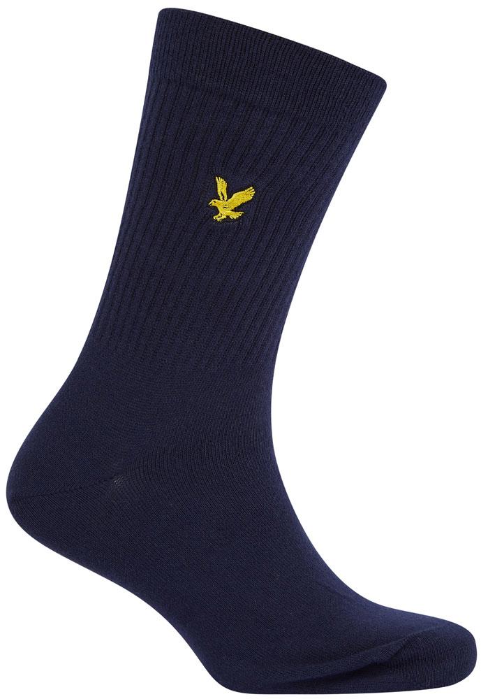 Lyle and Scott Mens Fabian Stripe Sport Socks (3 Pairs) - Golfonline