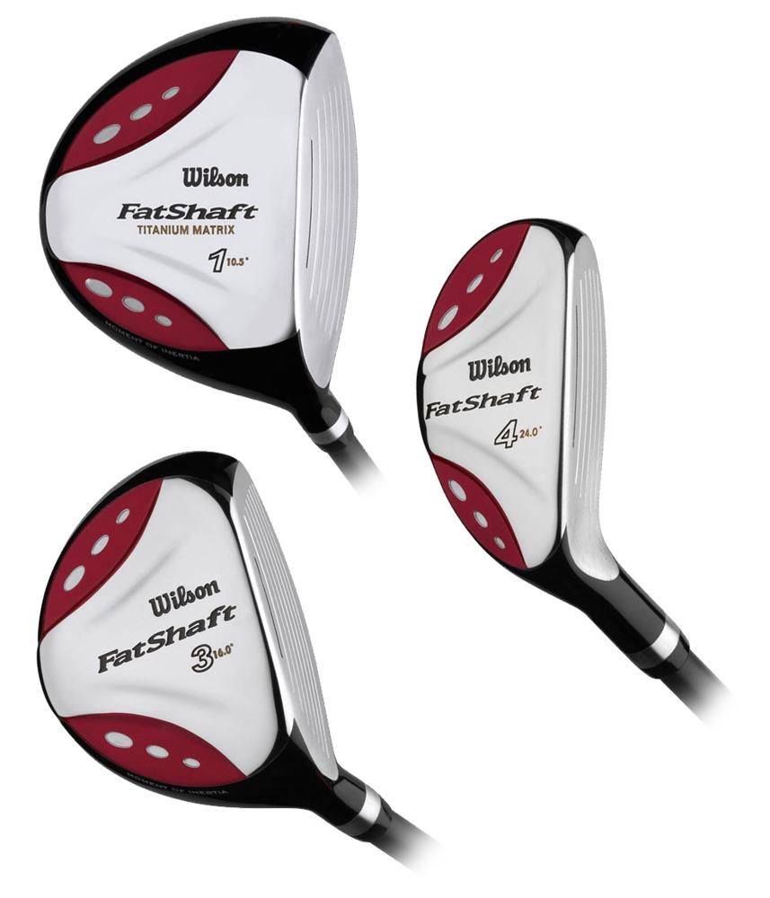 Wilson Fat Shaft Premium Golf Package Set (Steel/Graphite)
