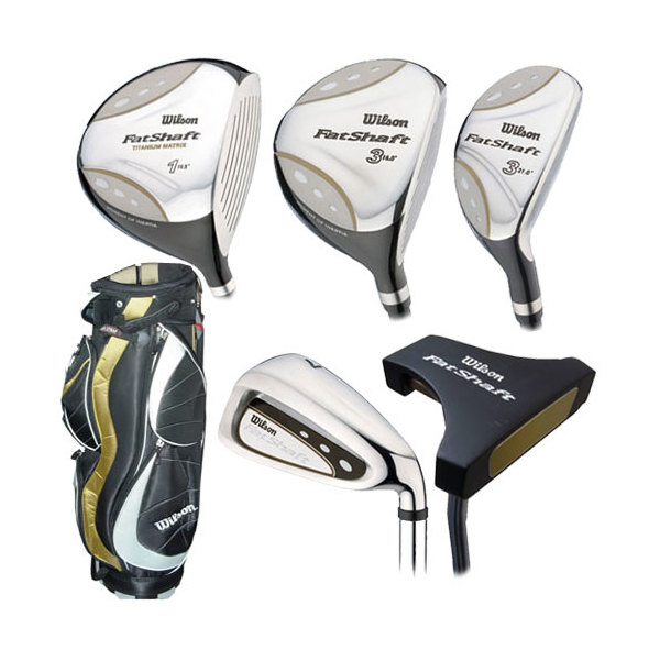 Wilson Fat Shaft V Golf Package Steel / Graphite