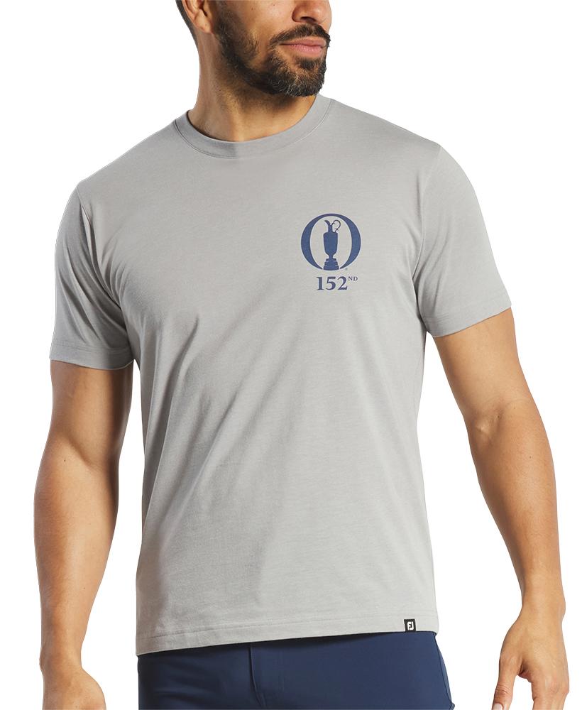 Limited Edition - FootJoy Mens Postage Stamp T-Shirt - The 152nd Open ...
