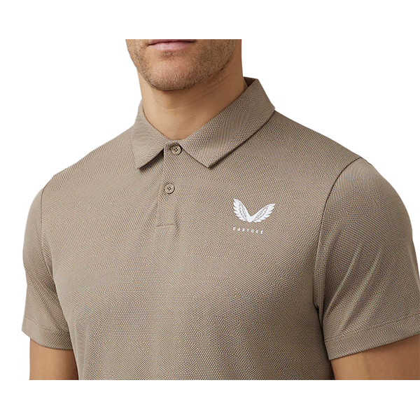 Castore Mens Engineered Knit Polo Shirt - Golfonline