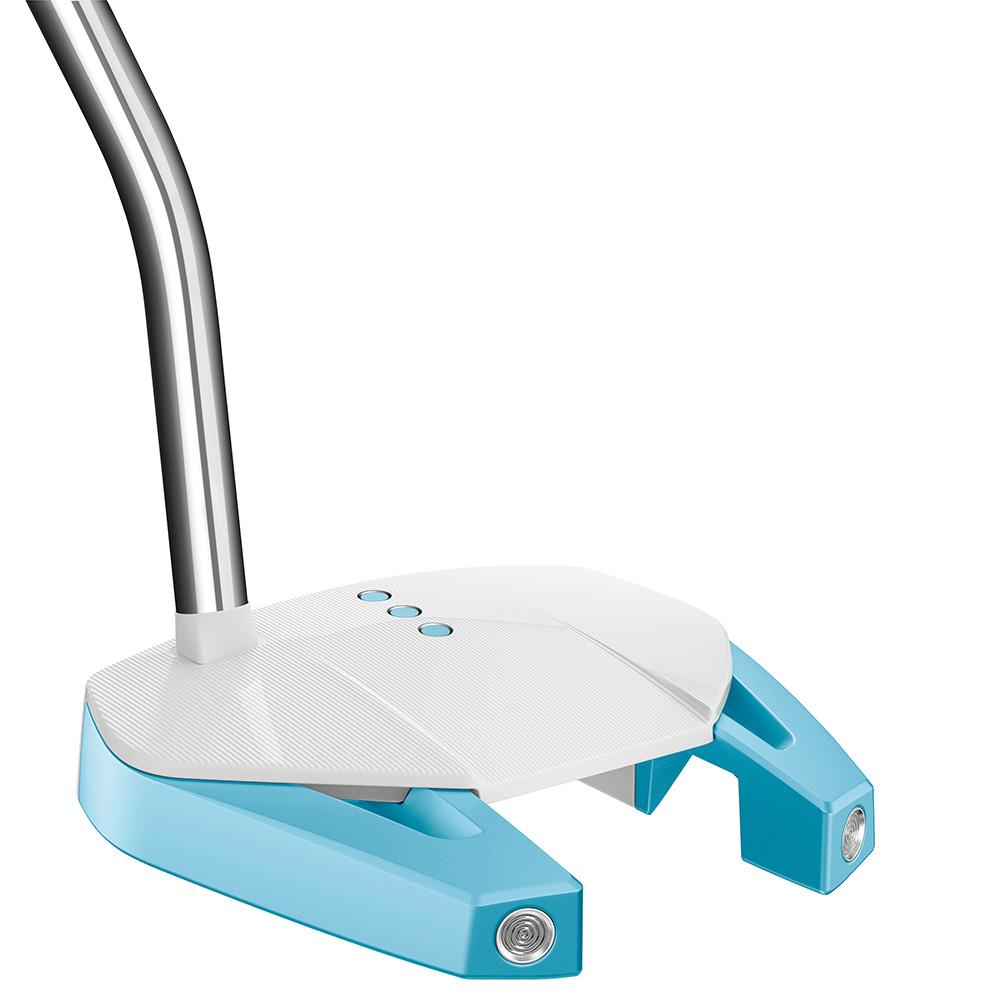 TaylorMade Ladies Spider GT Single Bend Light Blue Putter - Golfonline