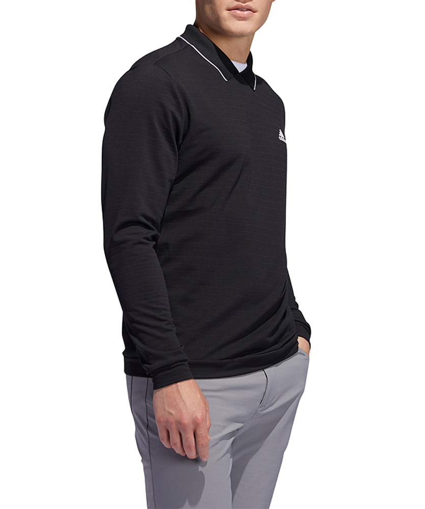 adidas Mens Long Sleeve Thermal Layer Polo Shirt - Golfonline