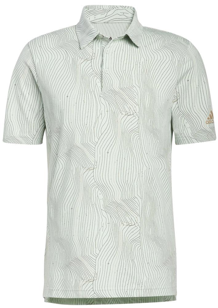 adidas Mens Course Map Polo Shirt - Golfonline