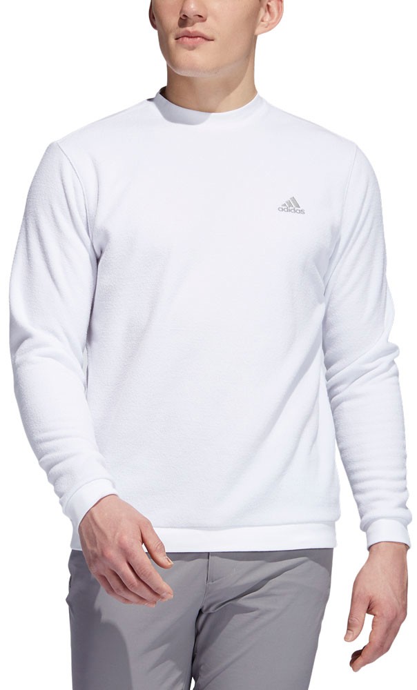 adidas Mens Core Crew Sweater Top - Golfonline