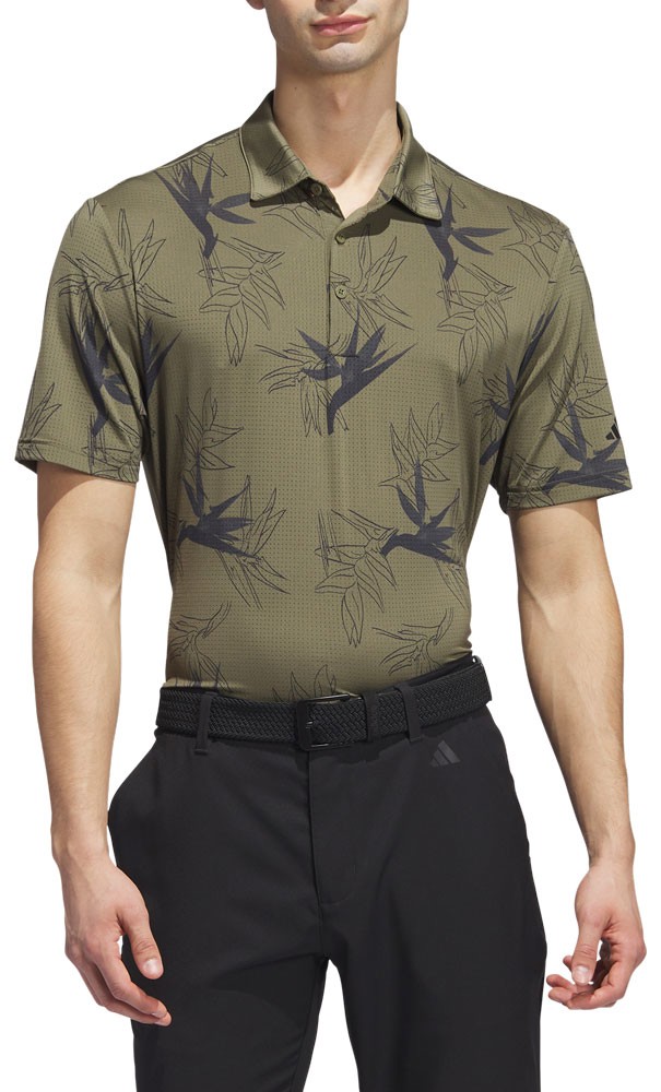 adidas Mens Oasis Mesh Polo Shirt - Golfonline