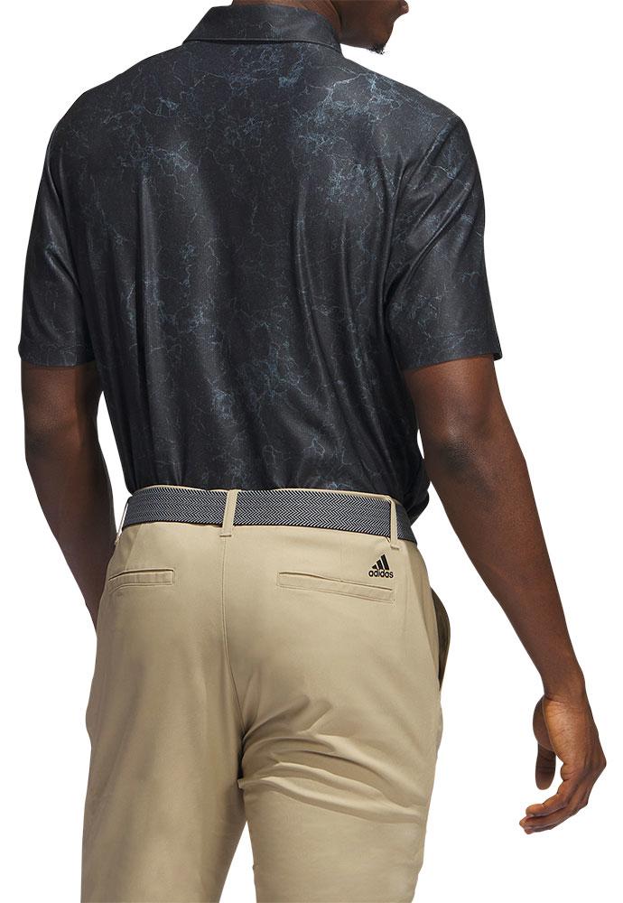 adidas Mens Ultimate 365 Printed Polo Shirt - Golfonline