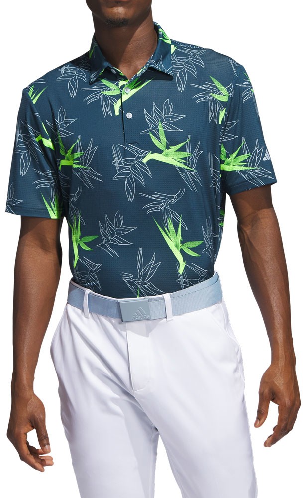 adidas Mens Oasis Mesh Polo Shirt - Golfonline