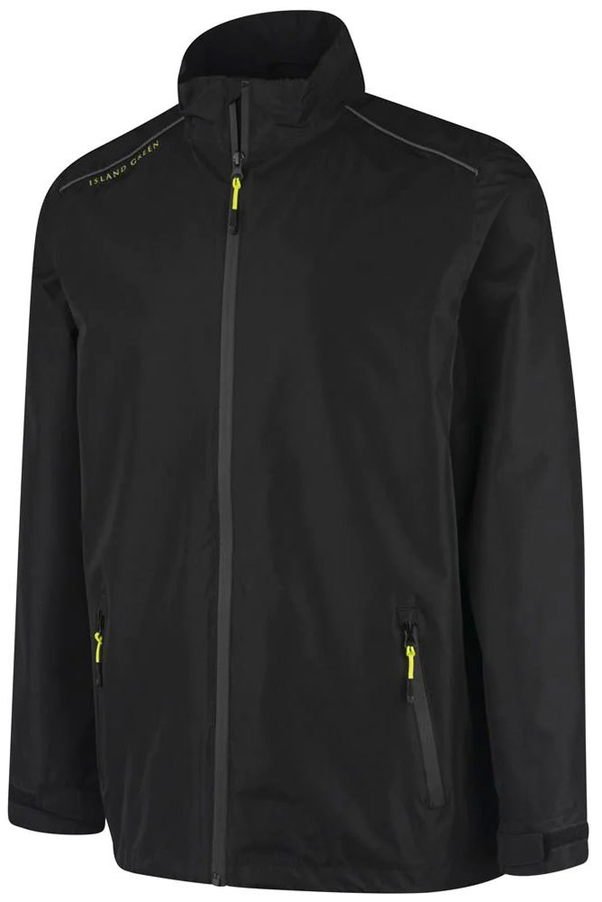 Island Green Mens Inner Storm Cuff Waterproof Jacket - Golfonline