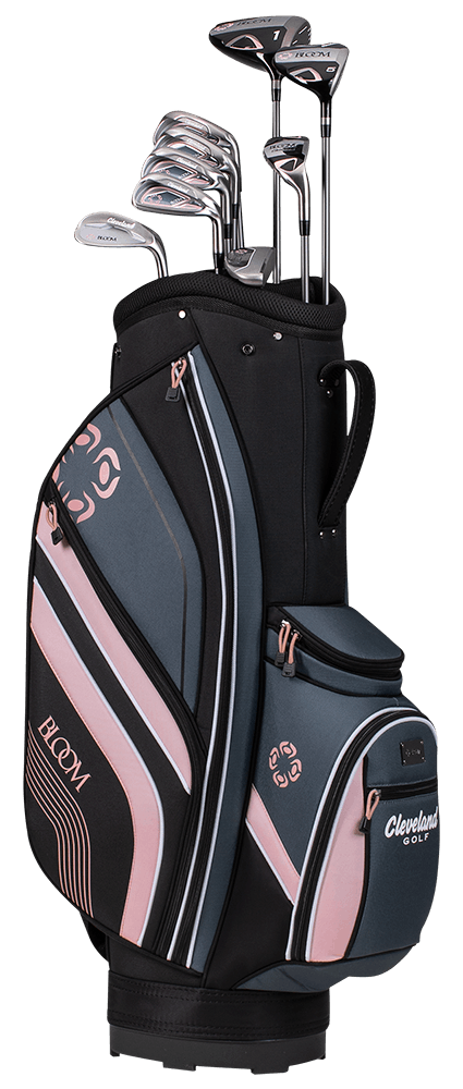 Cleveland Ladies Bloom 9-Piece Complete Golf Set (Graphite Shaft)