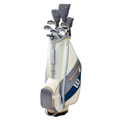 Wilson Mens 10-Piece Matrix Evolve Club Set (Steel/Graphite)