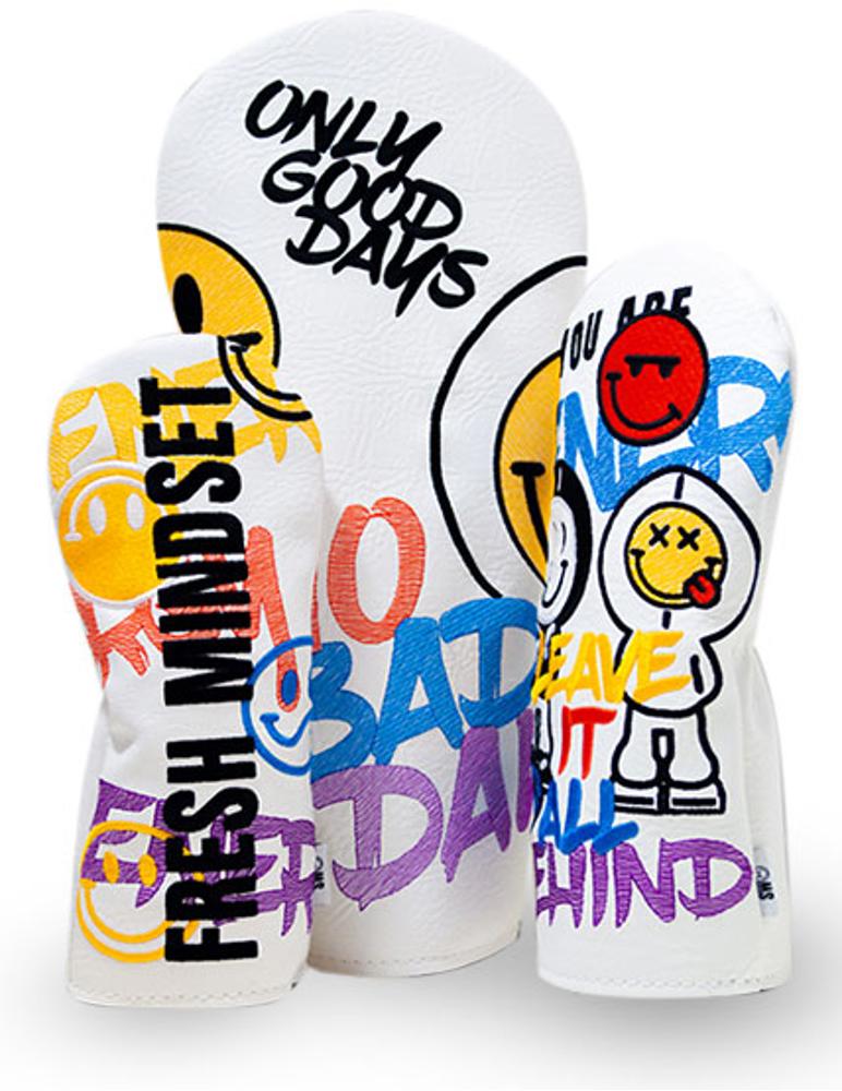 Smiley World No Bad Days Headcover Set - Golfonline