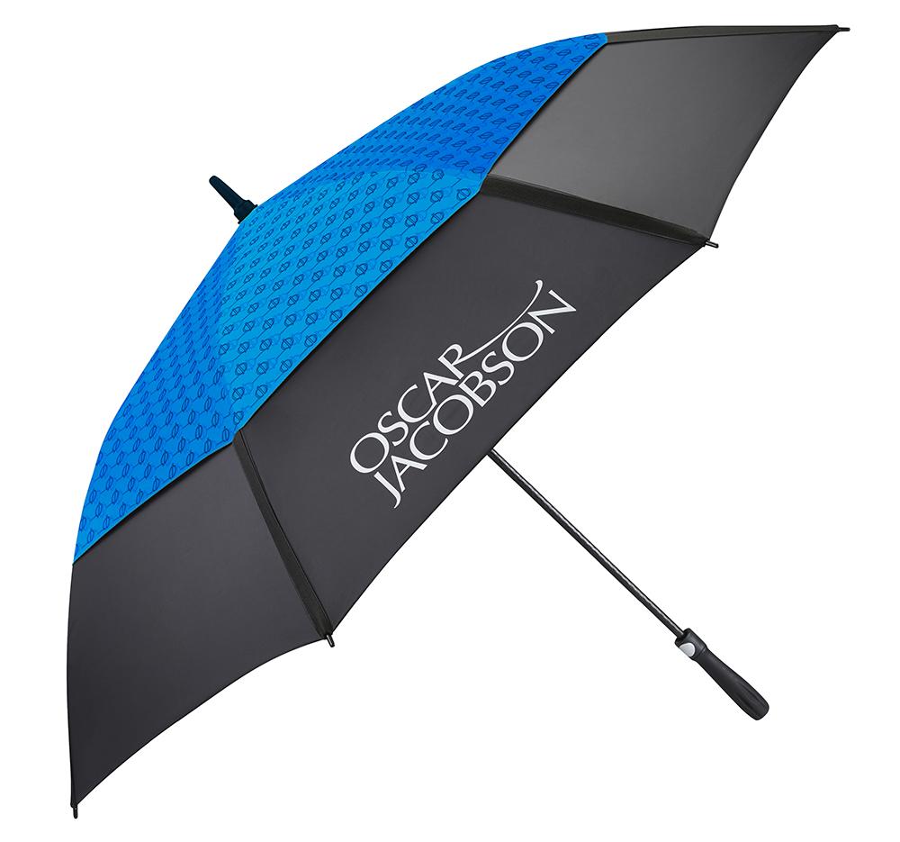 Oscar Jacobson Mens Gio Print Dual Canopy Umbrella - Golfonline