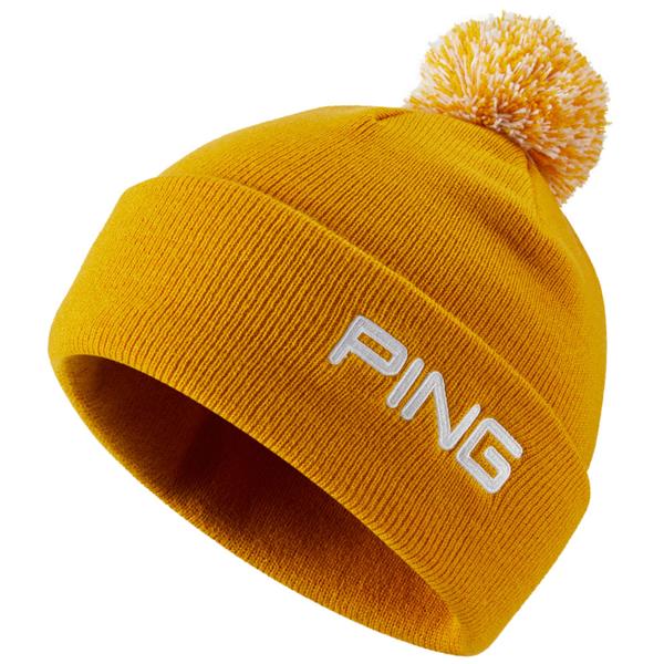 Ping Mens Cresting Knit Bobble Hat - Golfonline