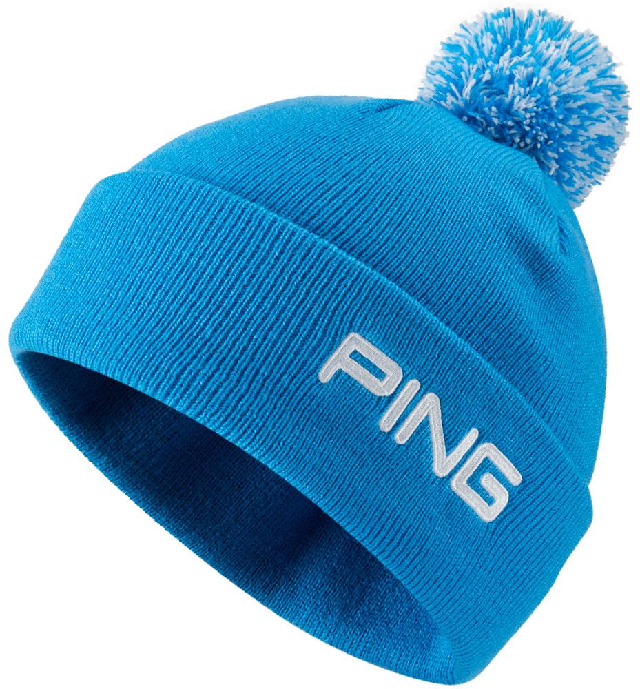 Ping Mens Cresting Knit Bobble Hat - Golfonline