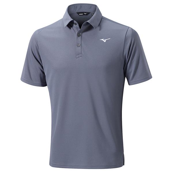 Mizuno Mens Breath Thermo Plain Polo Shirt - Golfonline