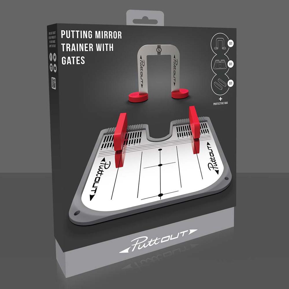PuttOUT Putting Mirror Trainer and Gate - Golfonline