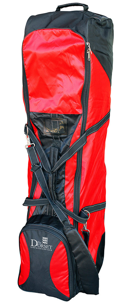 Deluxe Wheeled Flight Cover with Zip Off Pocket - Golfonline